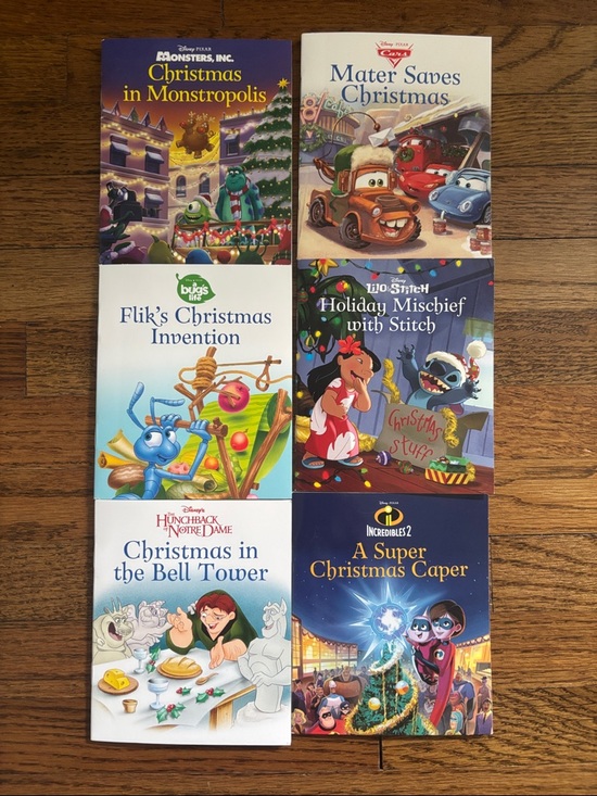 Disney | Toys | Disney Lot Of 6 Mini Books | Poshmark